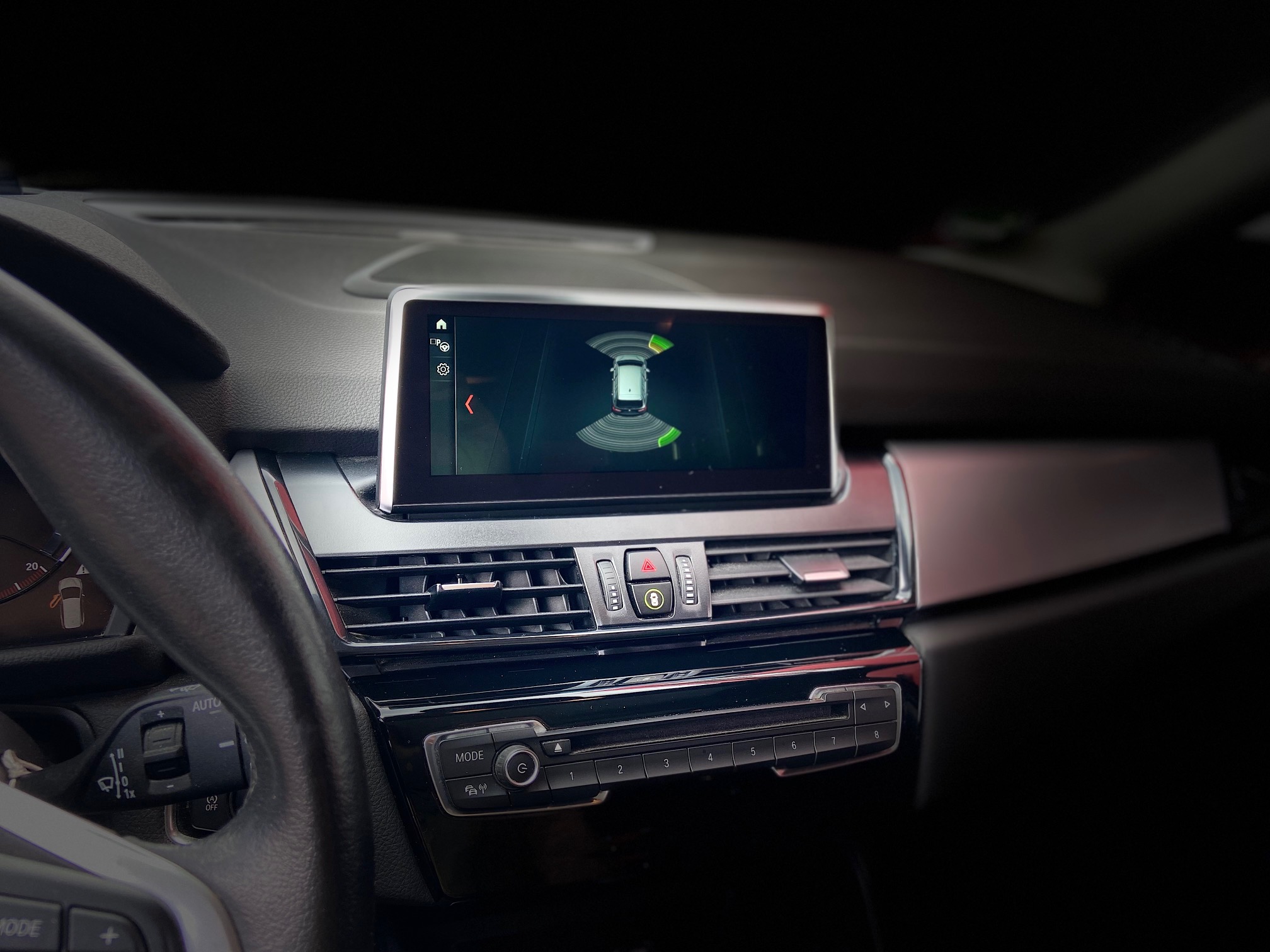 BMW 2er Active Tourer F45 Nachrüstung einer Rückfahrkamera